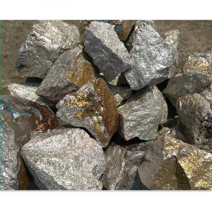 FeTi Alloy Ferrotitanium 70 Metal Iron Titanium Block / Lump Shape